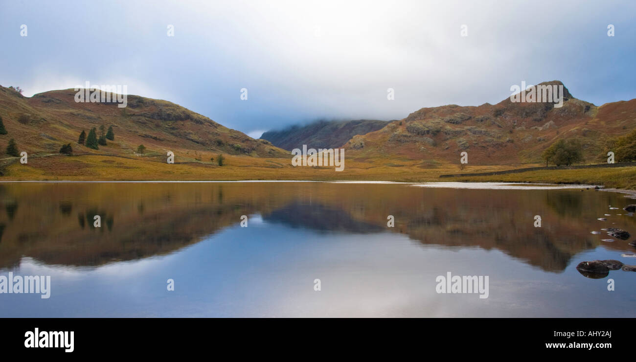 Blea Tarn reflections 4 Stock Photo - Alamy