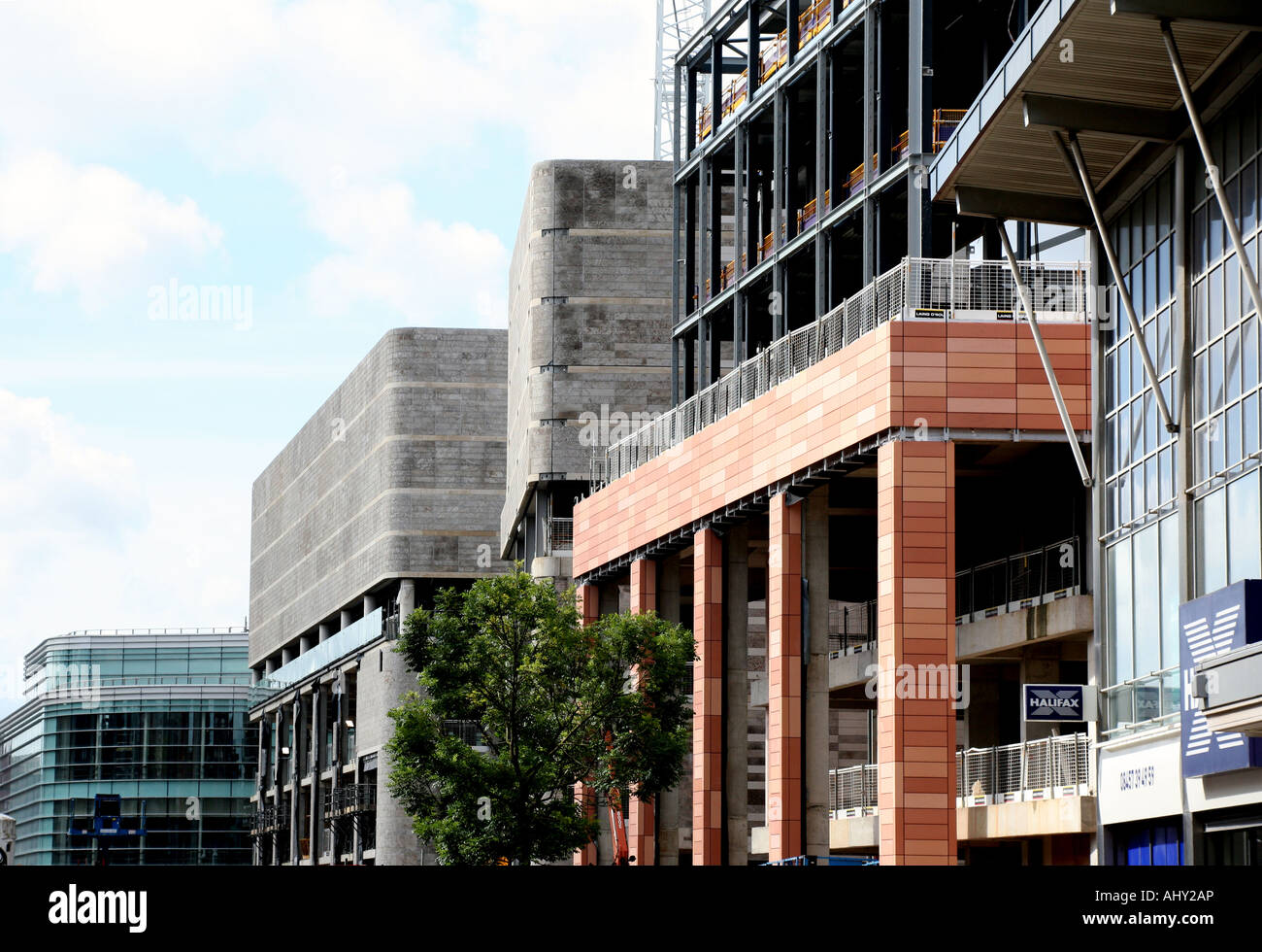 Construction work for new Liverpool One/Paradise Project commercial ...