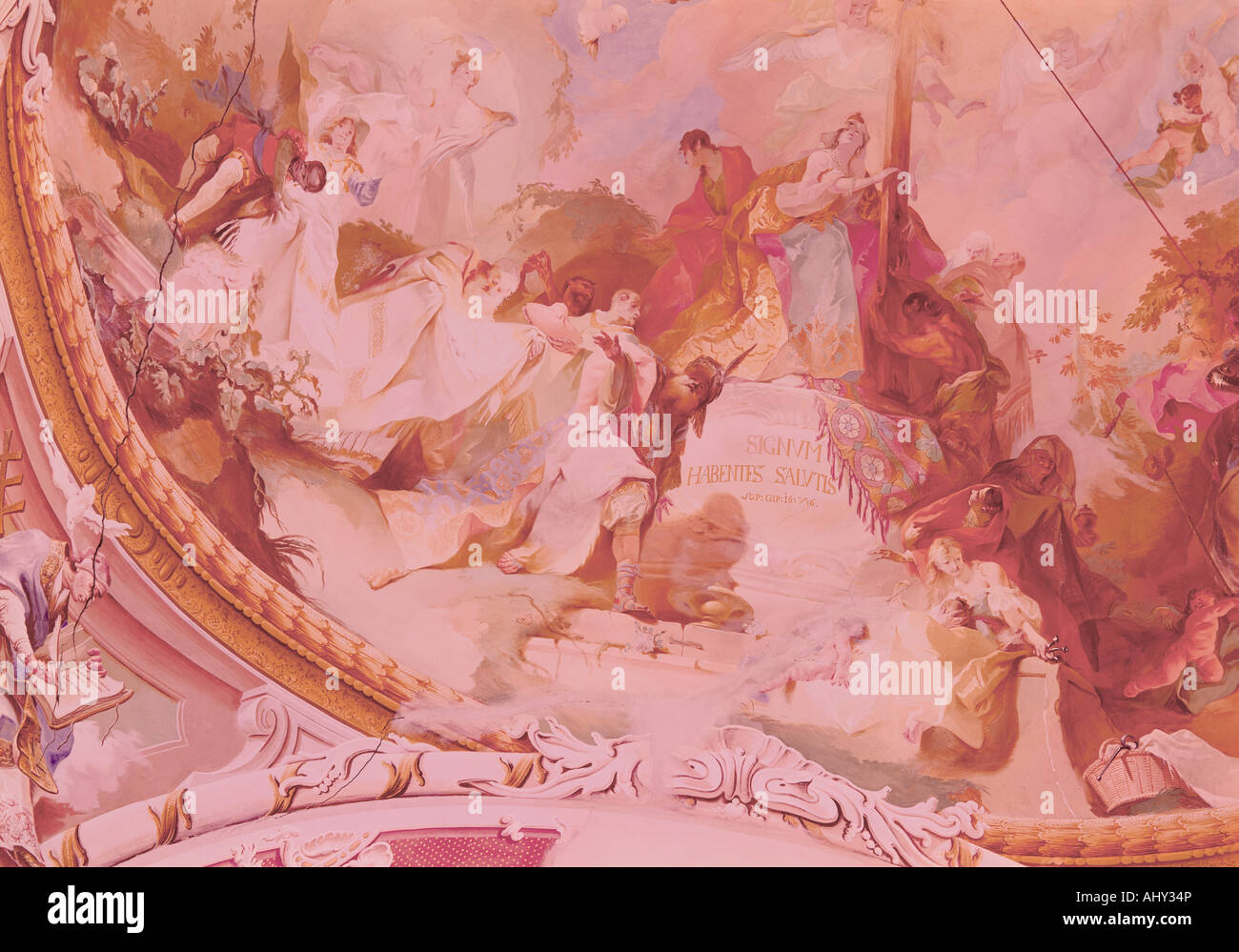 fine arts, Maulbertsch, Franz Anton, (1724 - 1796), painting, ceiling ...