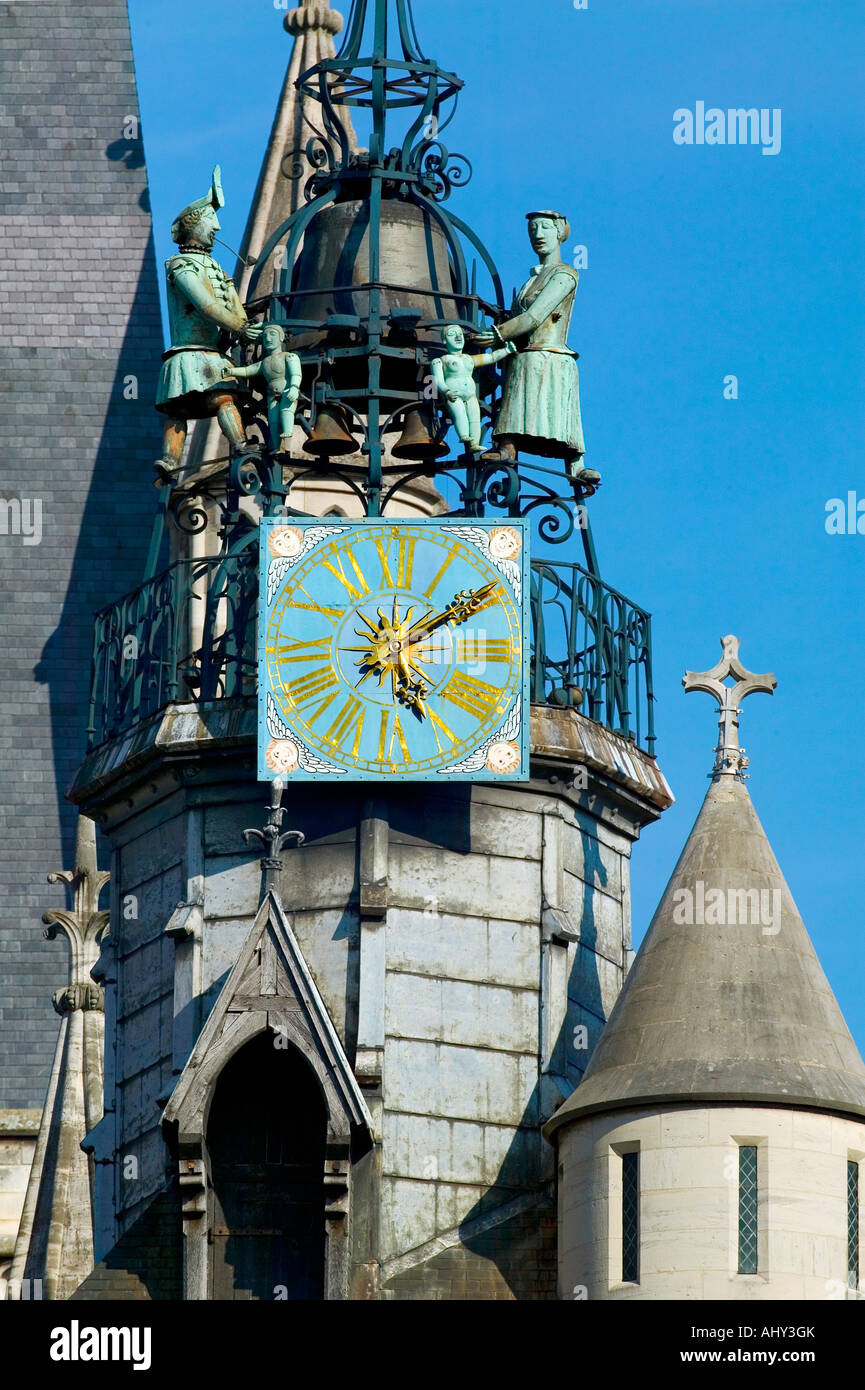 Jacquemart clock hi-res stock photography and images - Alamy