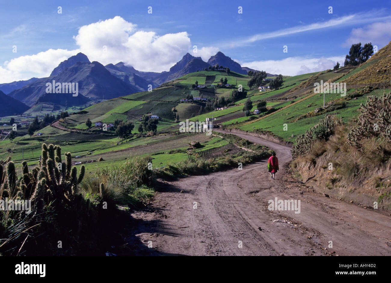 Central Sierra near Zumbahua, Ecuador Stock Photo, Royalty Free Image ...