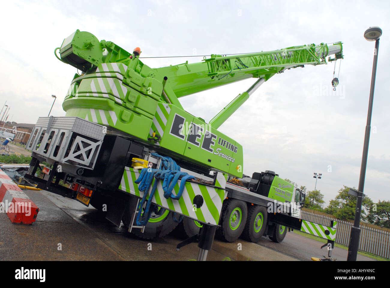 Giant mobile crane Stock Photo - Alamy