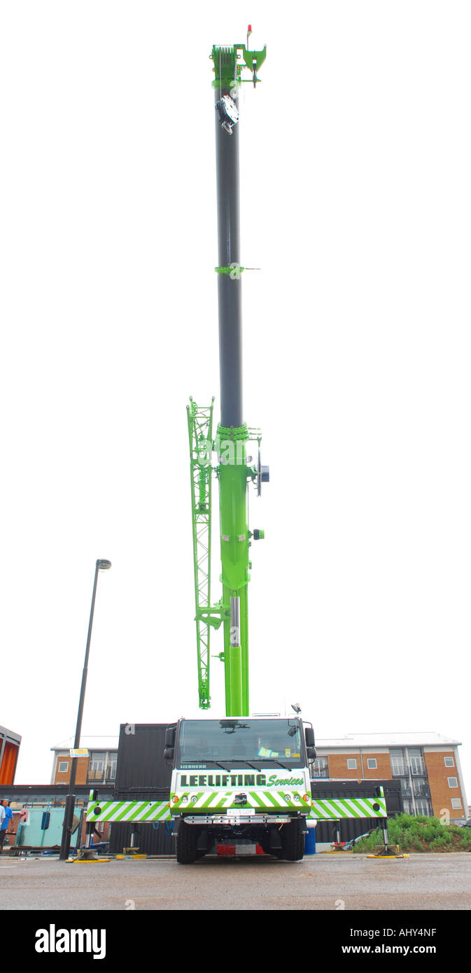 Giant mobile crane Stock Photo - Alamy