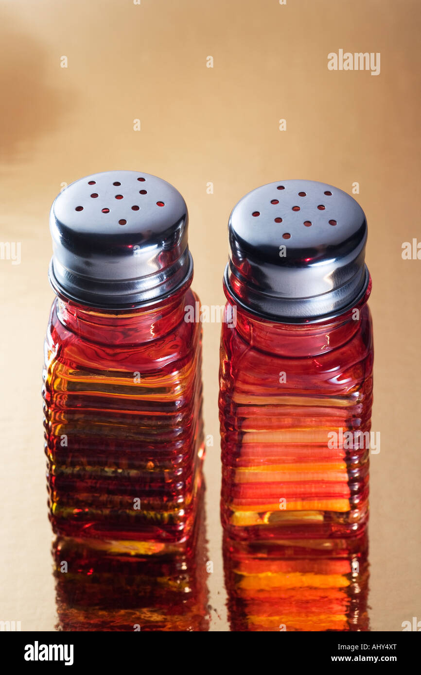 Salt and pepper shakers Stock Photo - Alamy