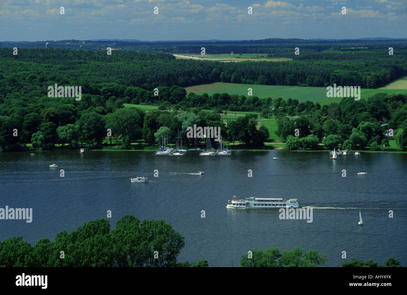 Brandenburg havel silhouette hi-res stock photography and images - Alamy