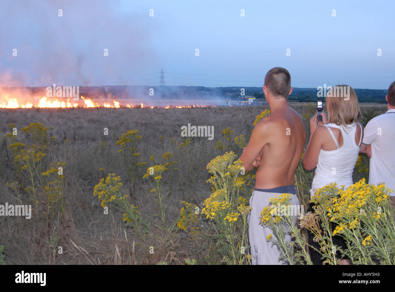 Crop fires hi-res stock photography and images - Alamy