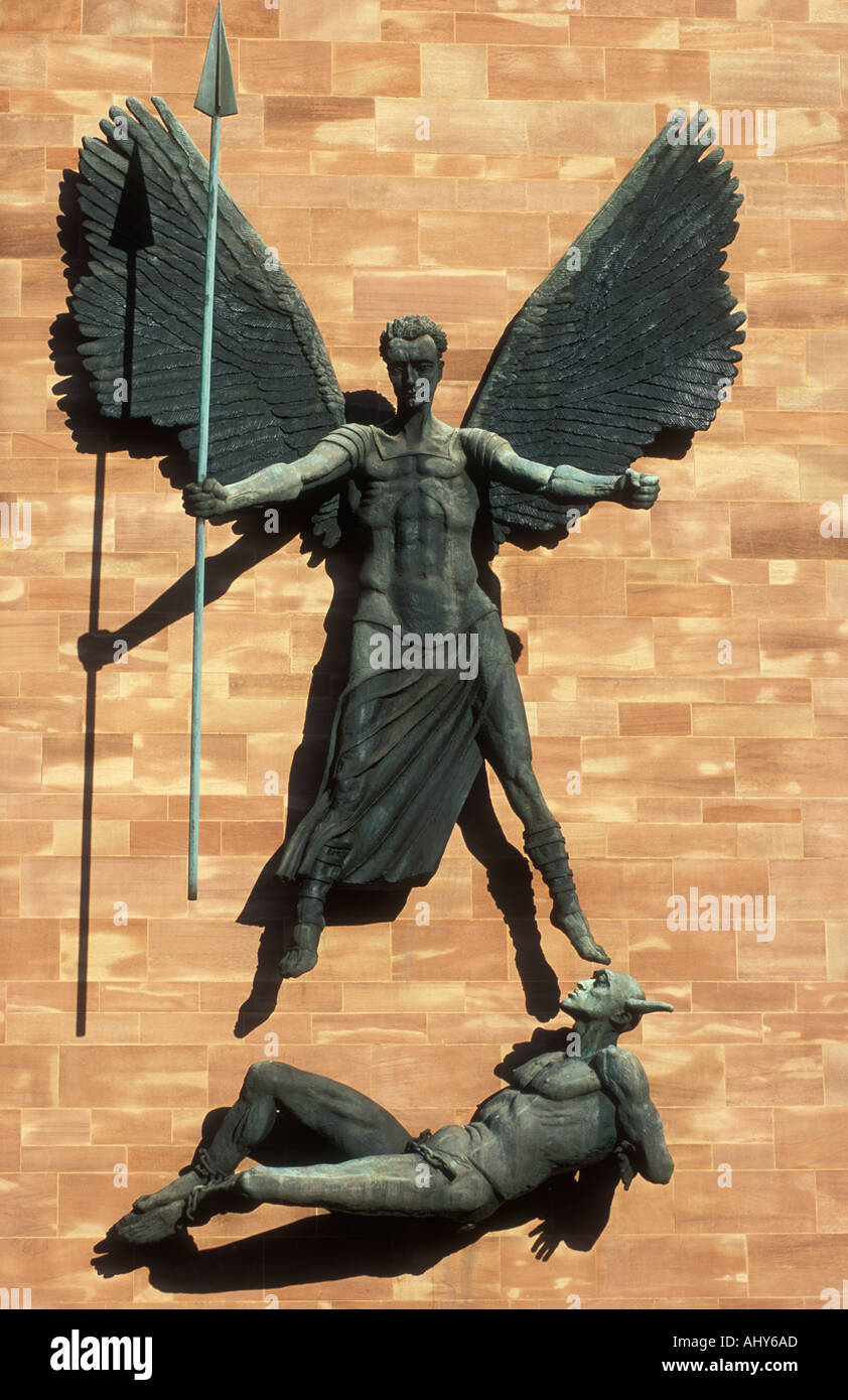 St michael and the devil hi-res stock photography and images - Alamy