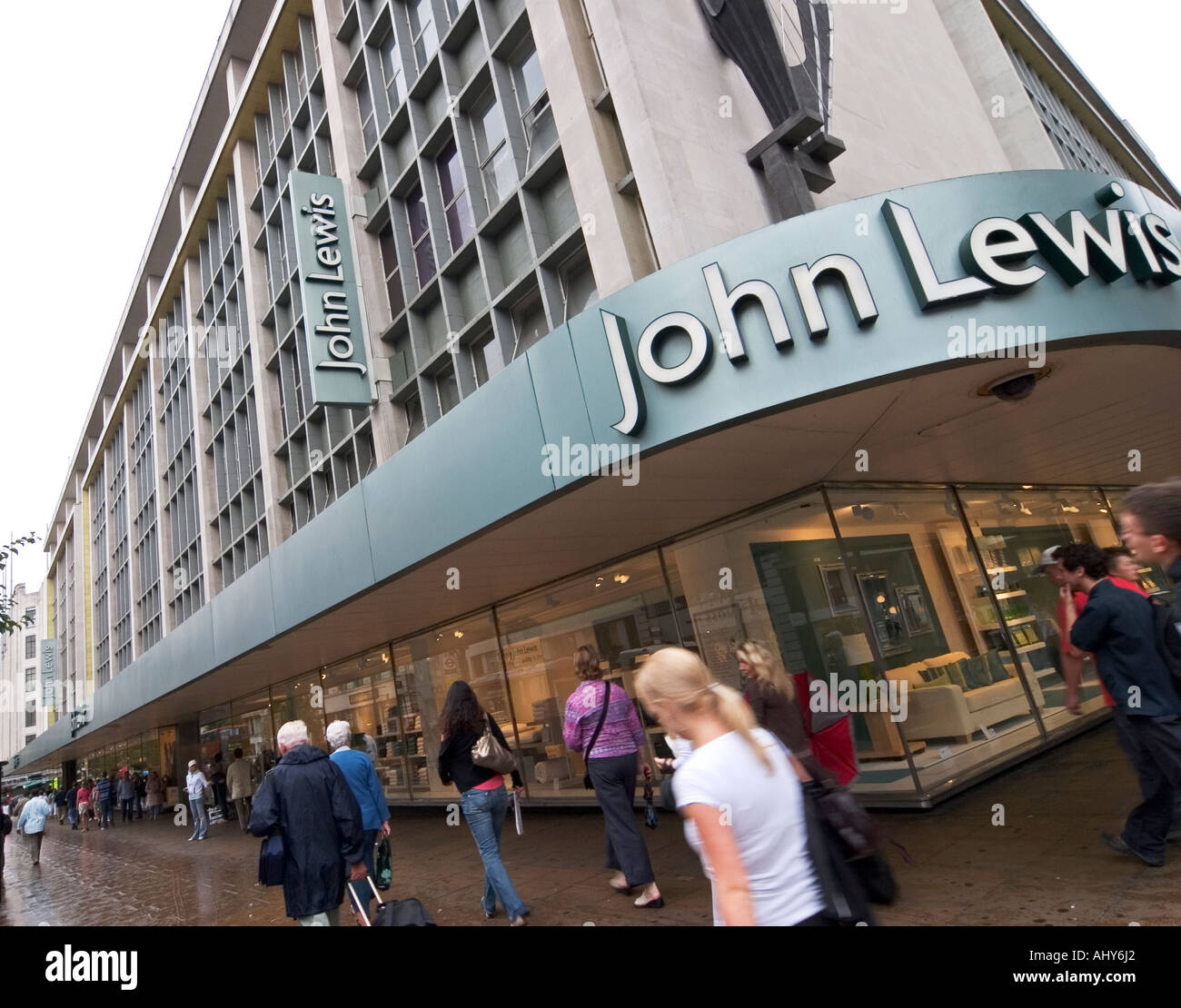 John Lewis department store on Oxford Street Stock Photo - Alamy