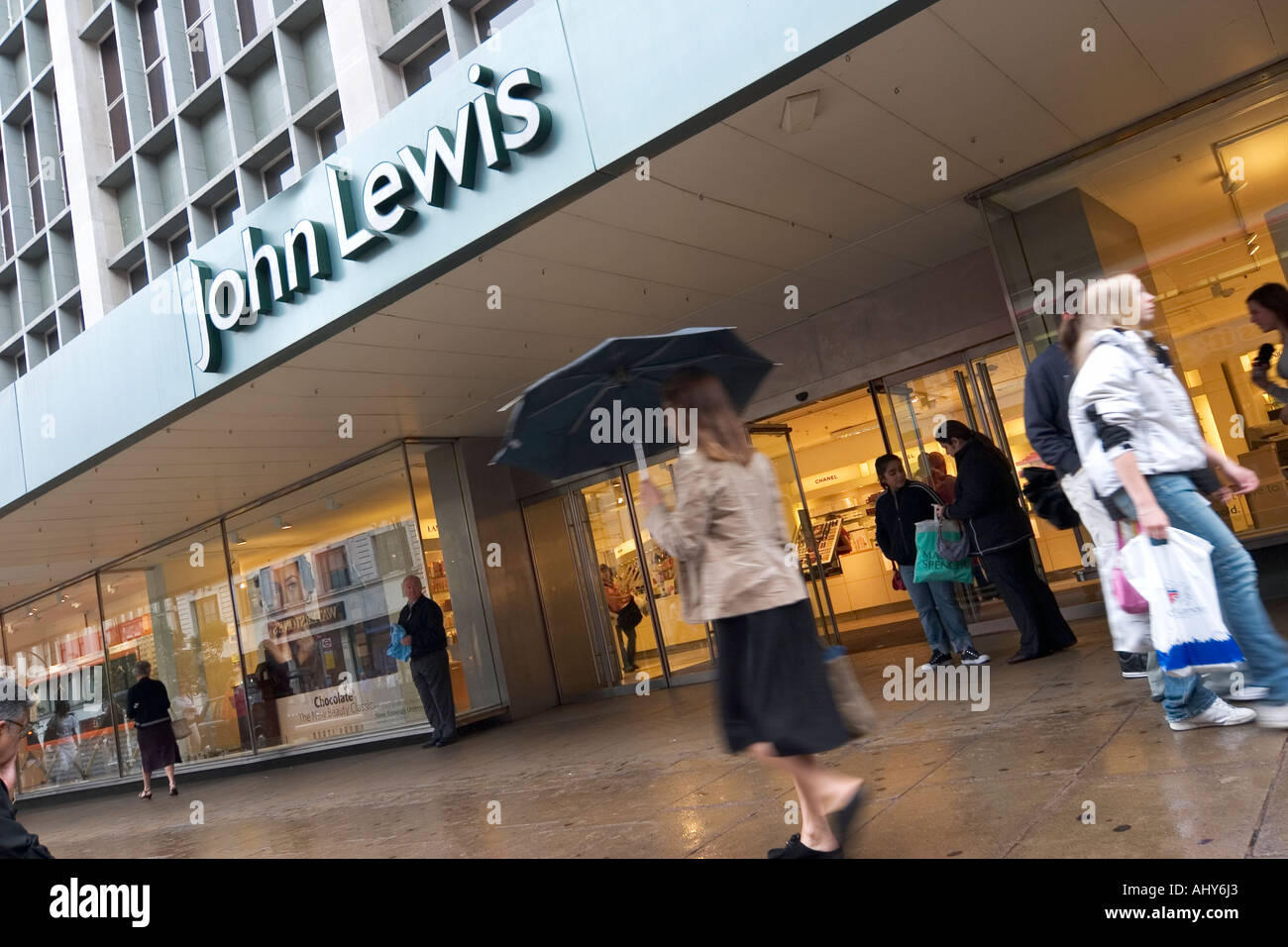 John Lewis department store on Oxford Street Stock Photo - Alamy
