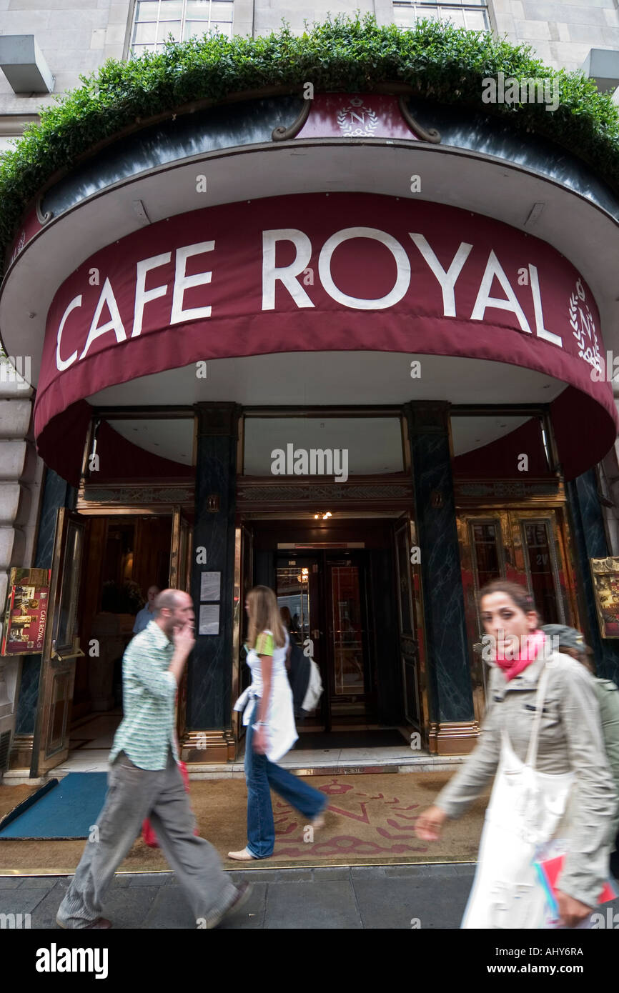 Cafe Royal on Regent Street London Stock Photo - Alamy
