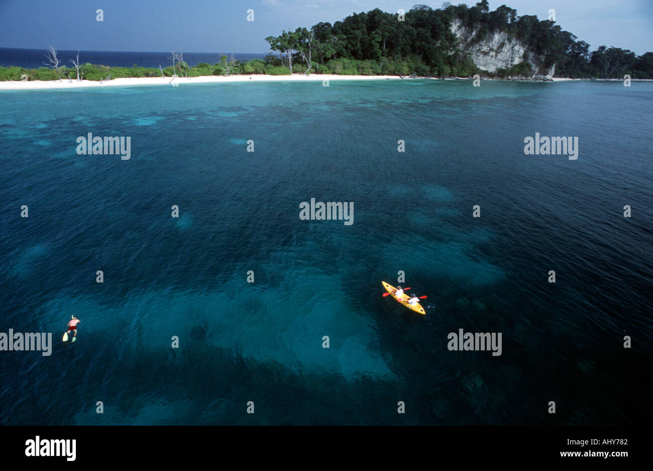 North Button Island Andaman Islands India Stock Photo - Alamy