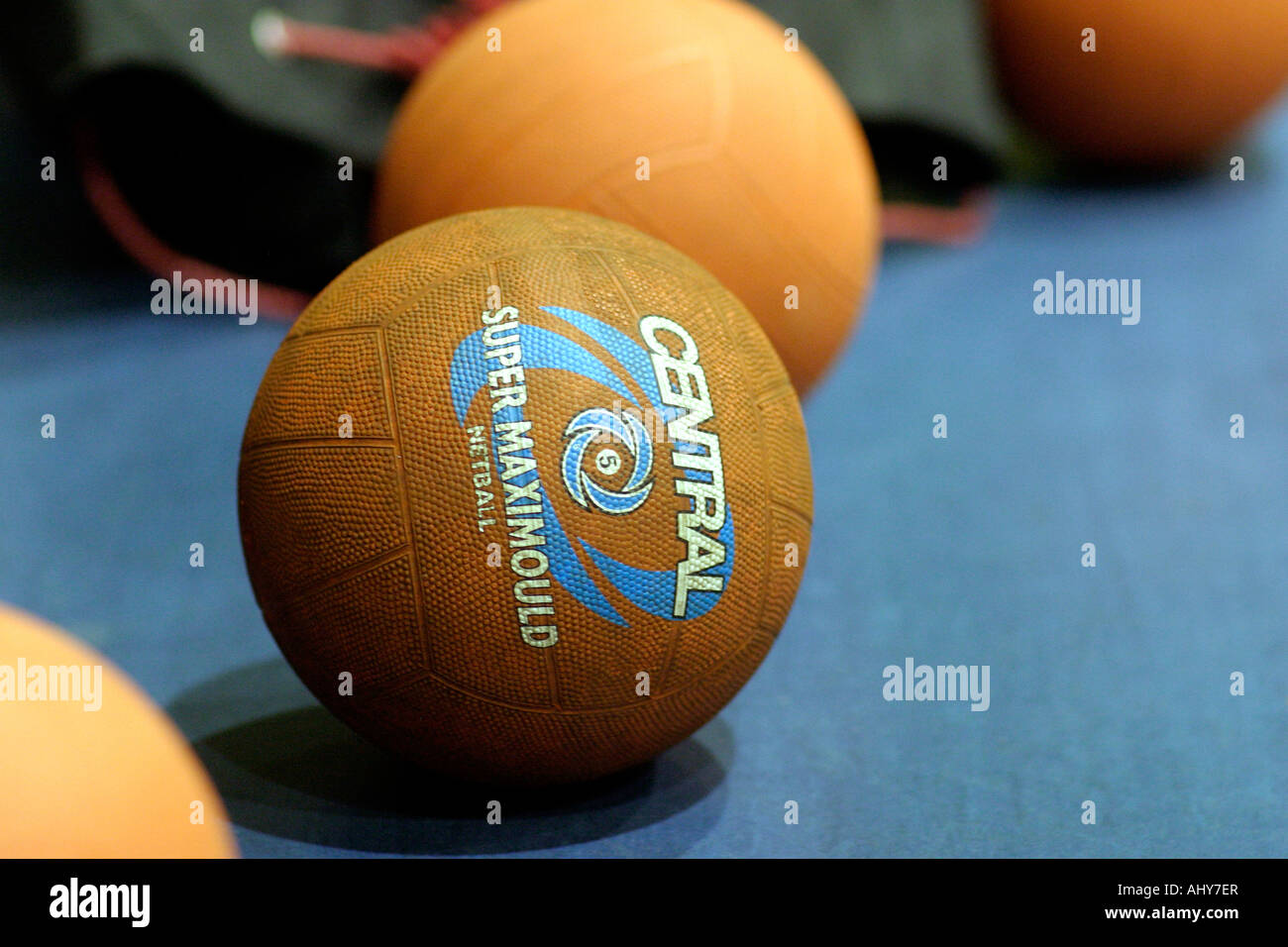 Netballs, balls, sports, netball, sport, ball Stock Photo - Alamy
