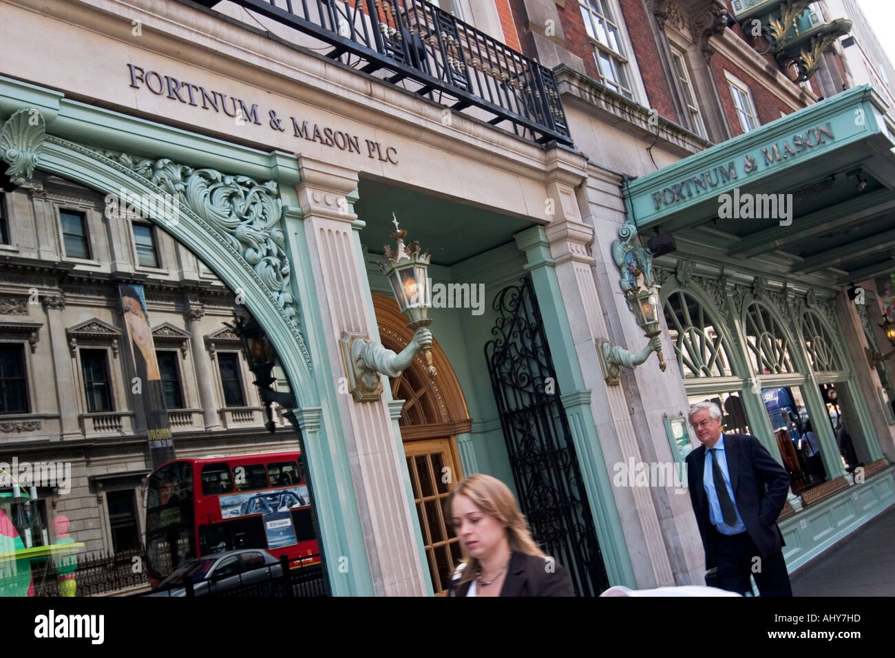 Fortnum Mason food store on Piccadilly London Stock Photo - Alamy