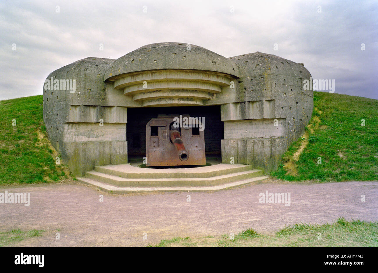 German Artillery at Normandy Stock Photo - Alamy