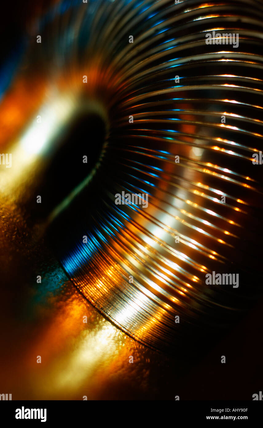 Coiled spring wire hi-res stock photography and images - Alamy