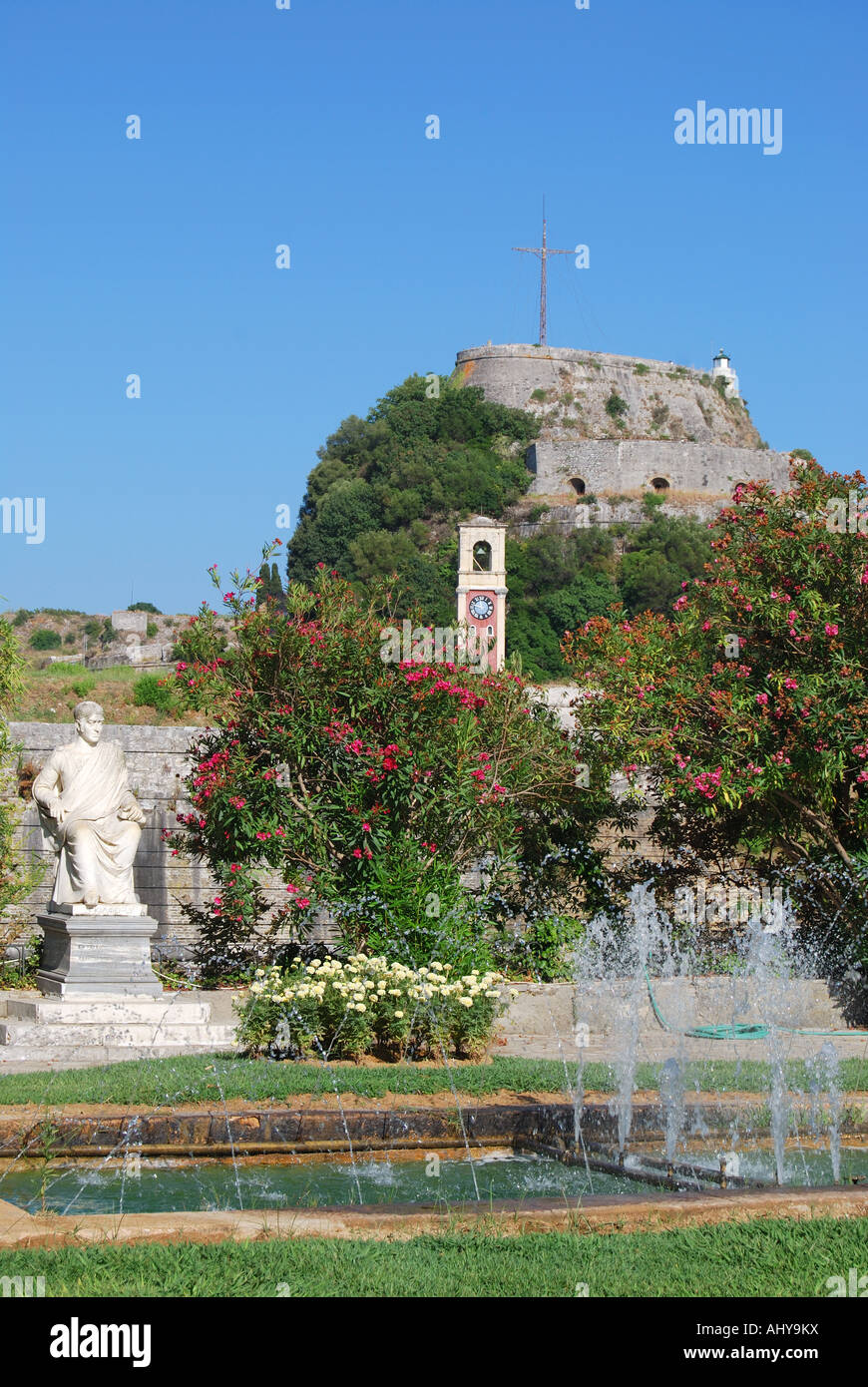 The Spianada (Esplanade) and Paleo Frourio (Old Fortress), Corfu Old ...