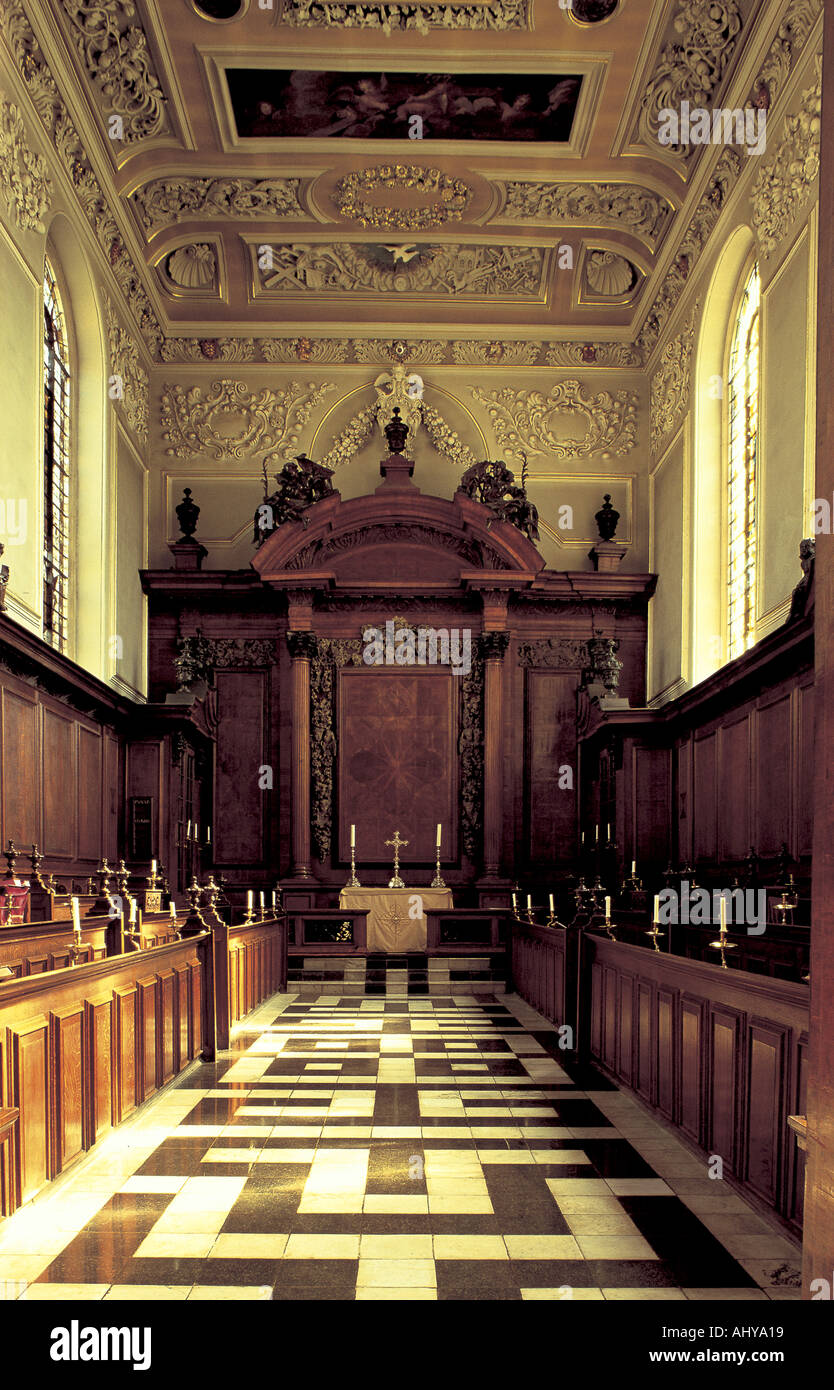 Trinity College Chapel Oxford Stock Photo - Alamy