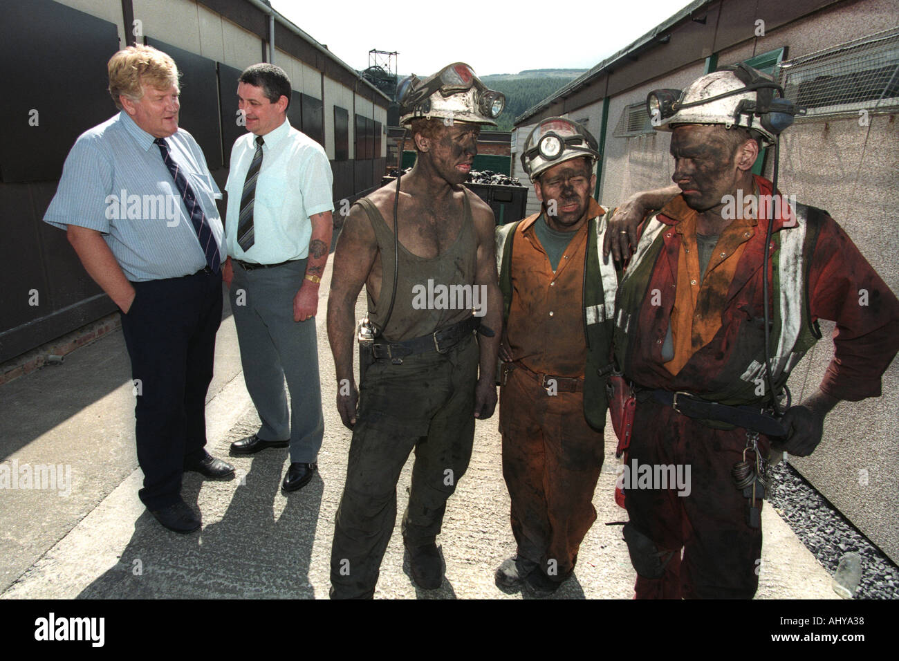 Coal mining archive mining wales welsh hi-res stock photography and ...