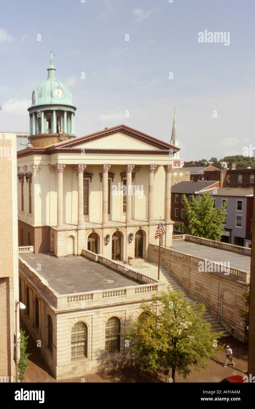 Lancaster PA Pennsylvania downtown county court house Stock Photo - Alamy