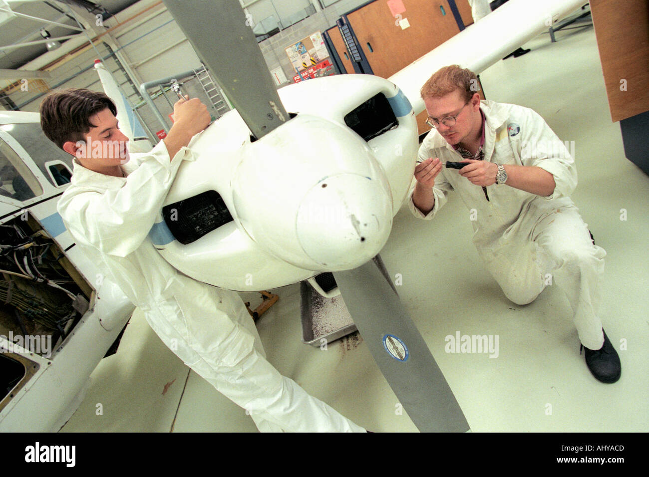 British airways plane interior hi-res stock photography and images - Alamy