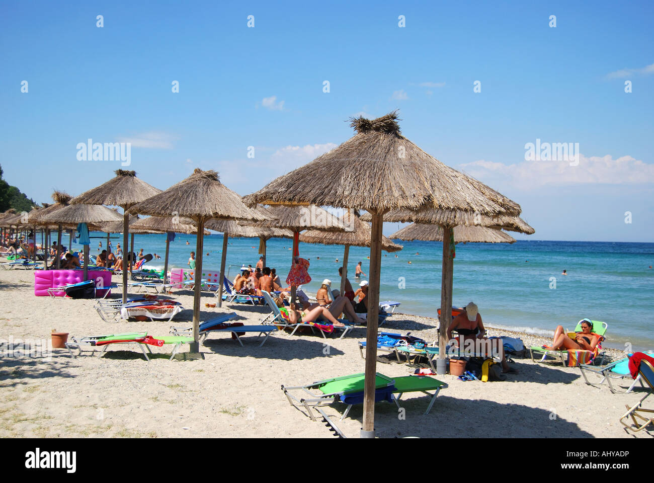 Moraitika Beach, Corfu, Ionian Islands, Greece Stock Photo - Alamy
