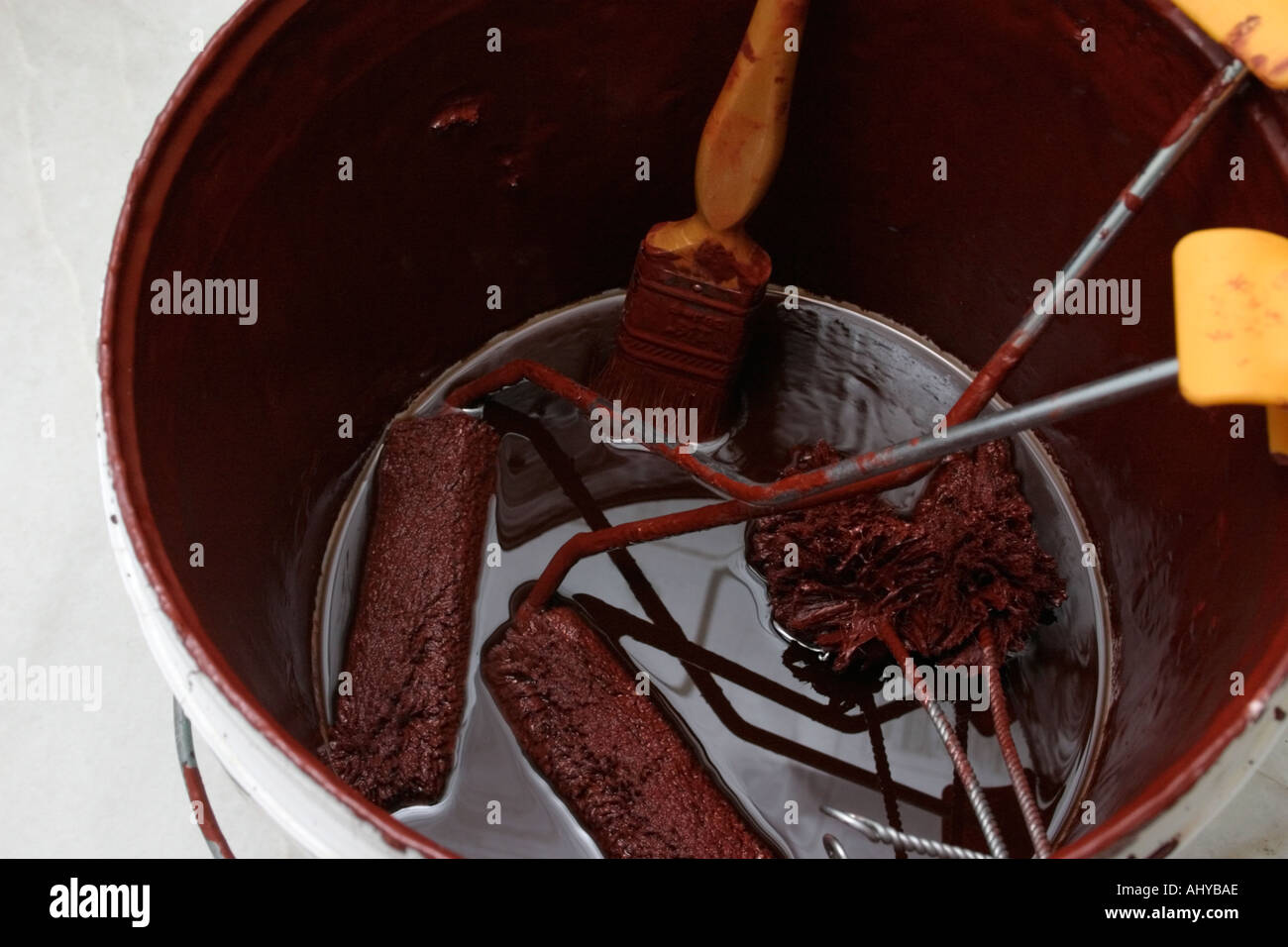 Paintbrush dipped in paint hi-res stock photography and images - Alamy