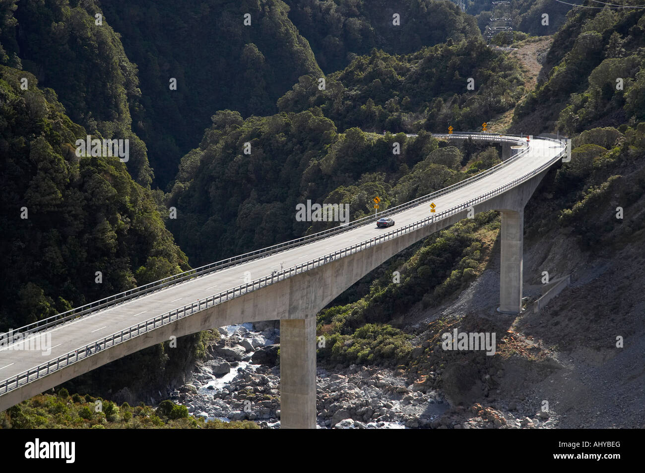 Otira Viaduct Arthur s Pass West Coast South Island New Zealand Stock ...