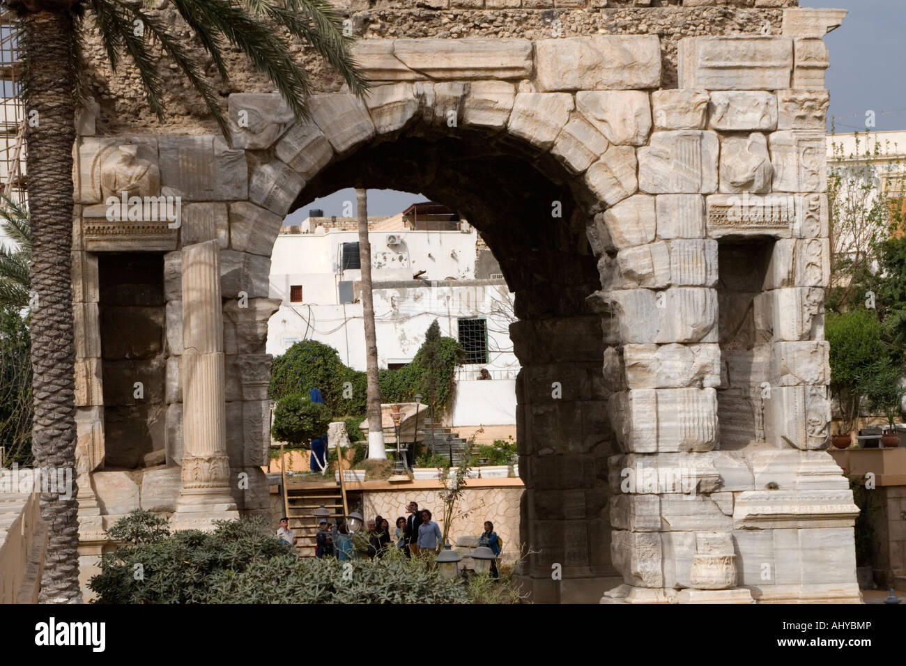 Tripoli, Libya. Marcus Aurelius Roman Arch, 163- 64 A. D. Tripoli ...