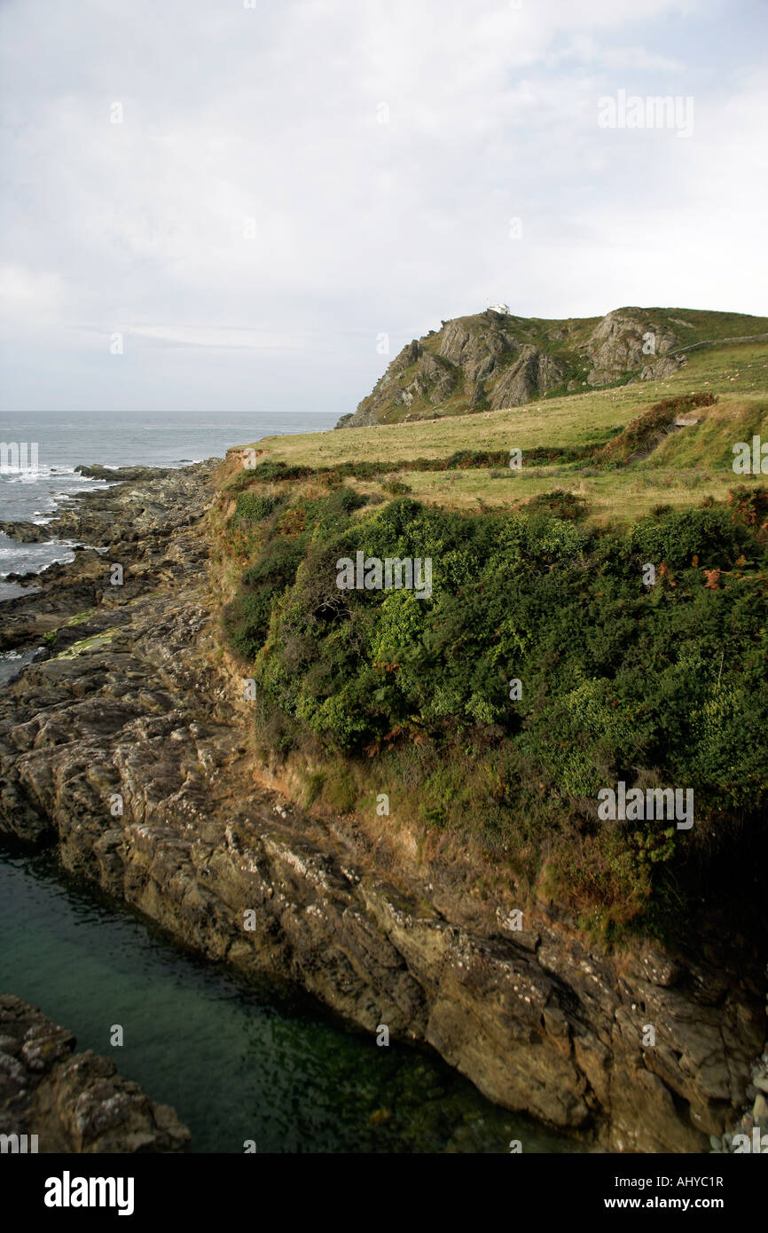 Prawle Point Devon headland Stock Photo - Alamy