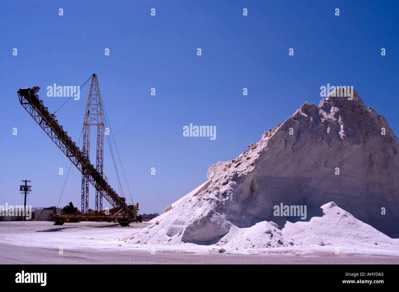 Solar salt production plant Chula Vista California Stock Photo - Alamy
