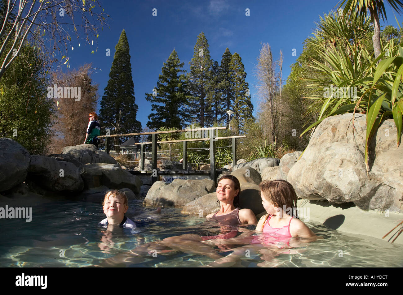 Hanmer thermal hot springs hi-res stock photography and images - Alamy