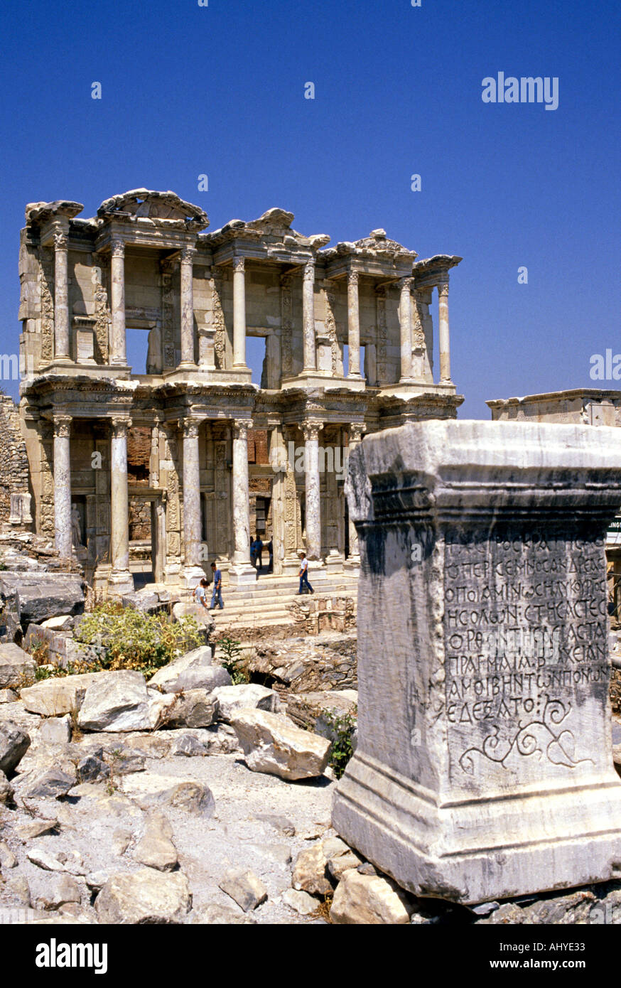 THE LIBRARY EPHESUS TURKEY Stock Photo - Alamy