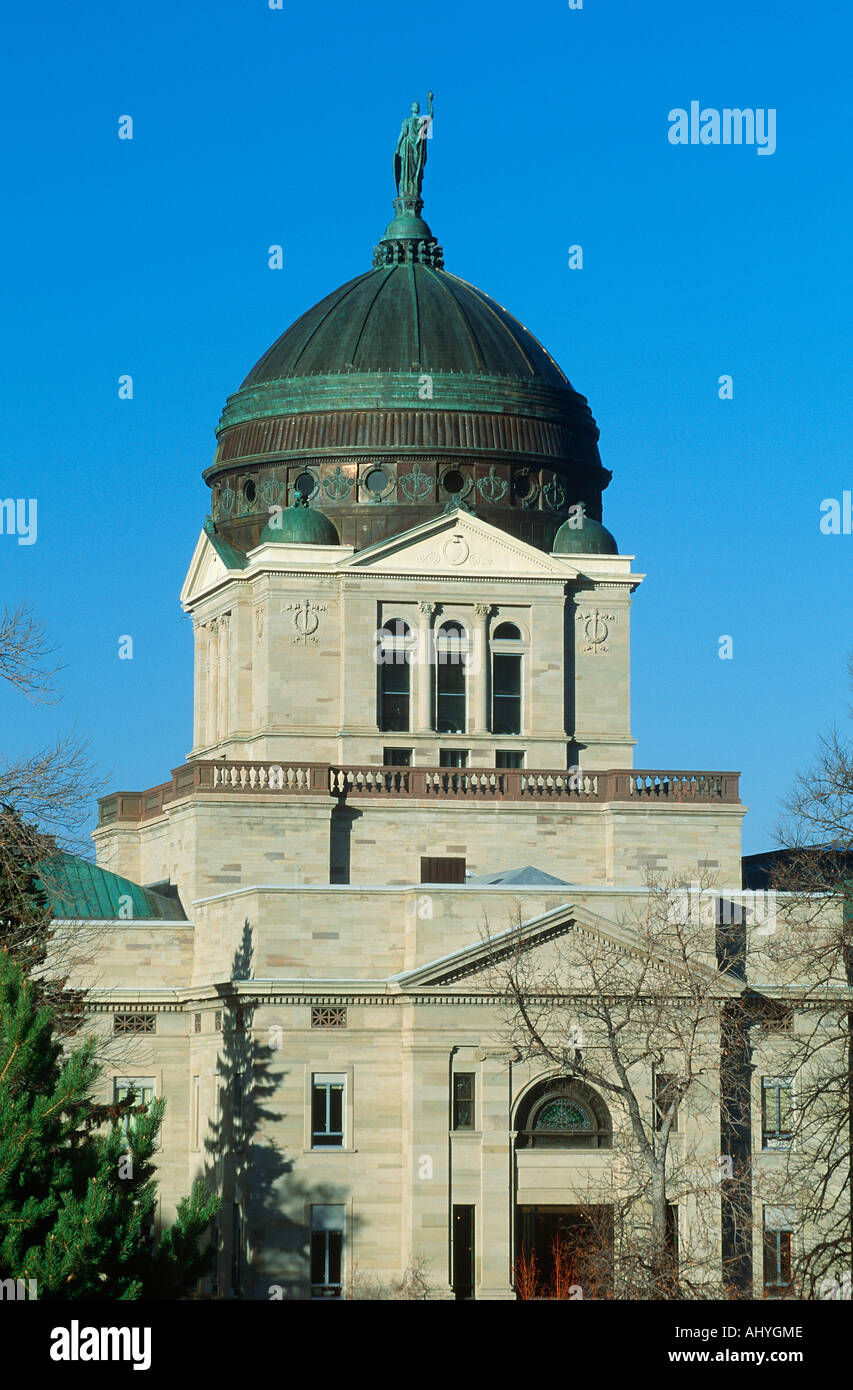 State Capitol of Montana Helena Stock Photo - Alamy