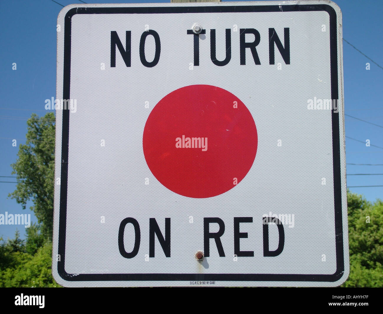 A red sign the signs hi-res stock photography and images - Alamy