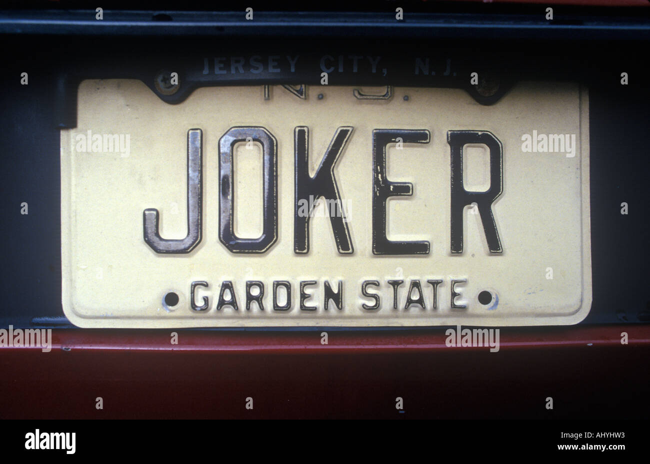 New jersey license plate hi-res stock photography and images - Alamy