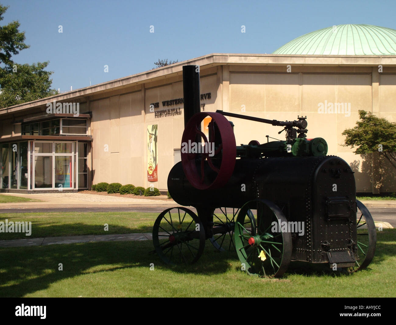 Cleveland western reserve historical society building hi-res stock ...