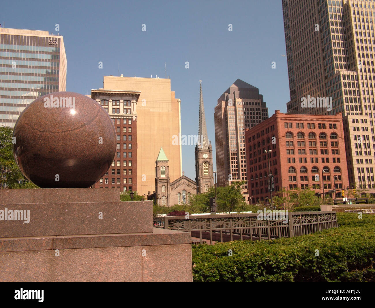 Public square cleveland ohio hi-res stock photography and images - Alamy