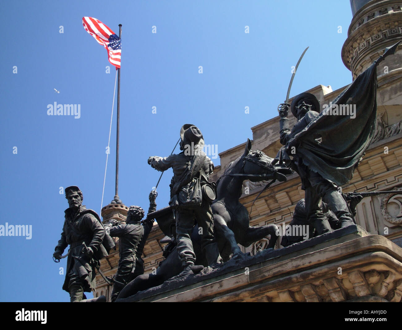 Downtown cleveland statue hi-res stock photography and images - Alamy