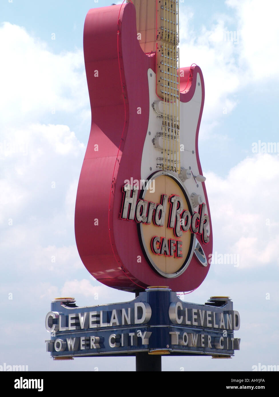 Downtown cleveland attractions sign hi-res stock photography and images ...
