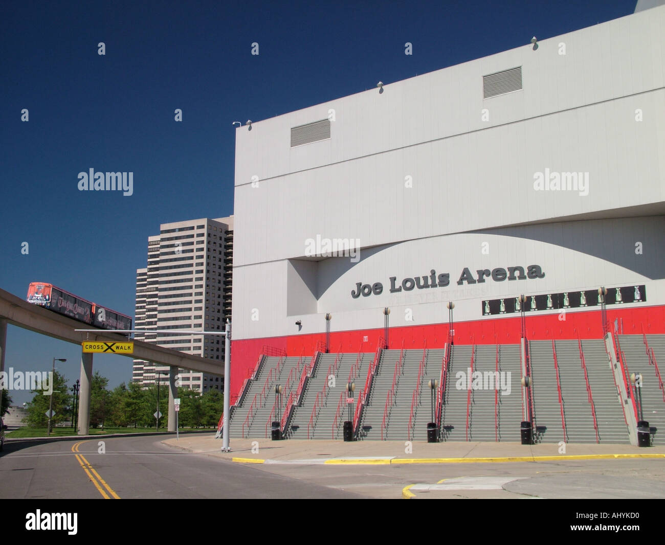 Joe louis arena hi-res stock photography and images - Alamy