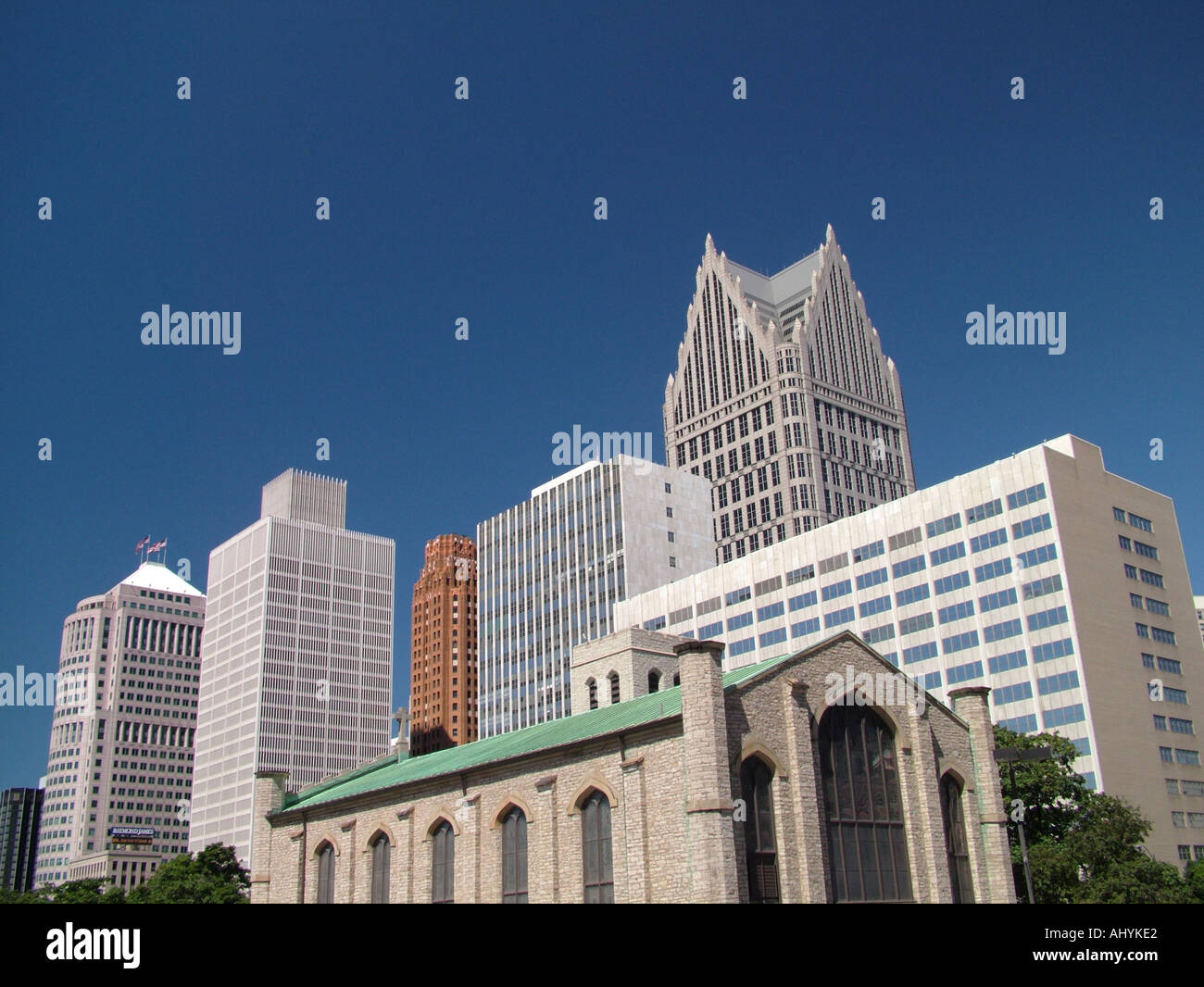 Detroit landscapes hi-res stock photography and images - Alamy