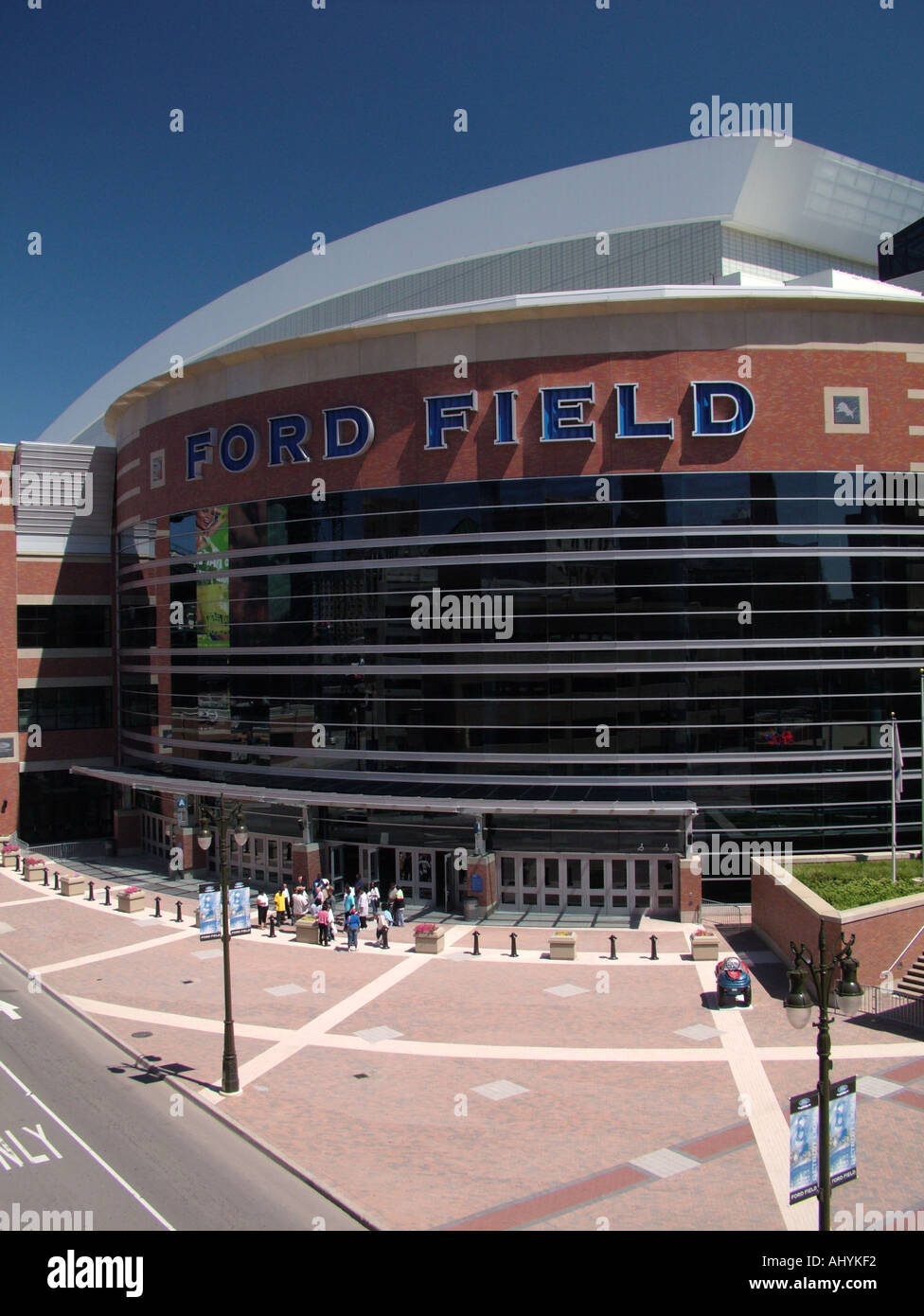 Ford field stadium detroit lions hi-res stock photography and images ...
