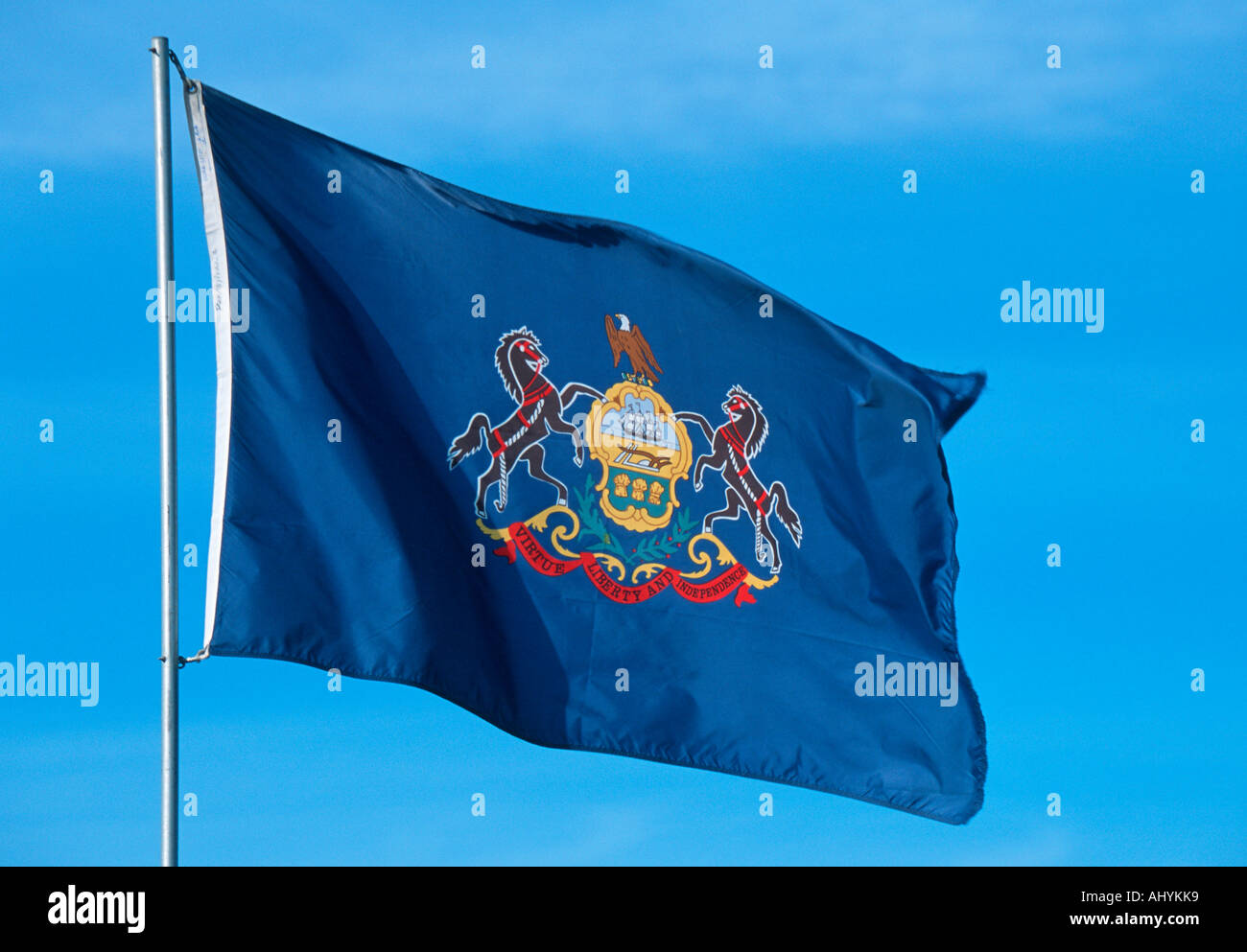 Usa state pennsylvania flag hi-res stock photography and images - Alamy