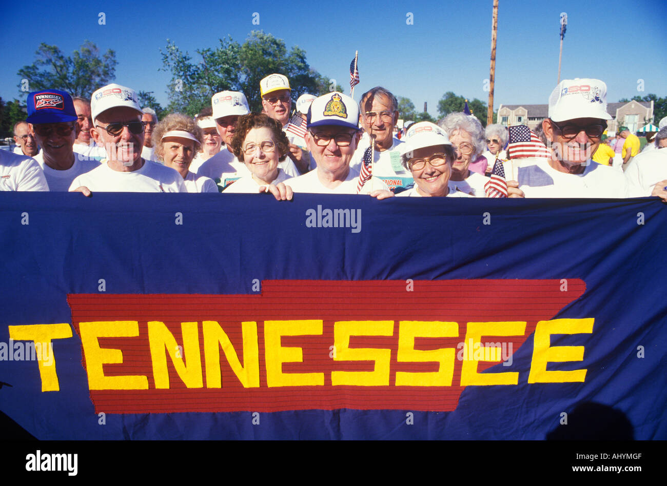 Waving tennessee state flags hi-res stock photography and images - Alamy