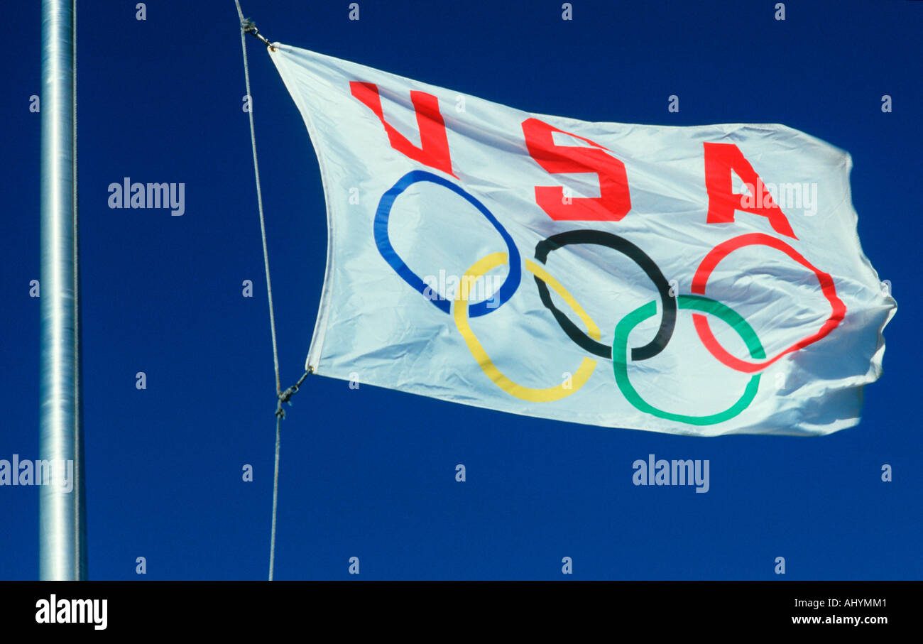 Us olympics hi-res stock photography and images - Alamy