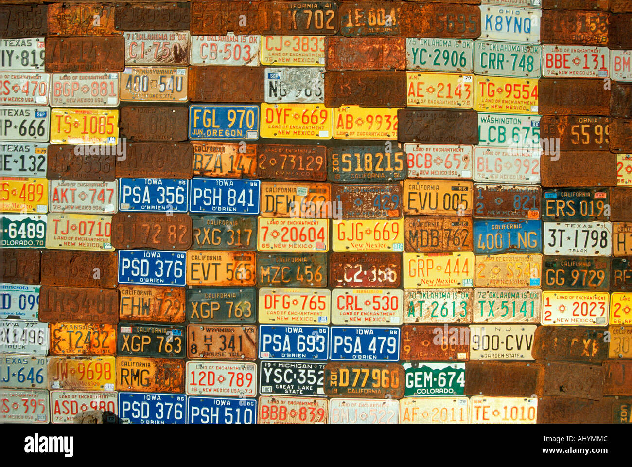 Vanity License Plate USA Stock Photo - Alamy