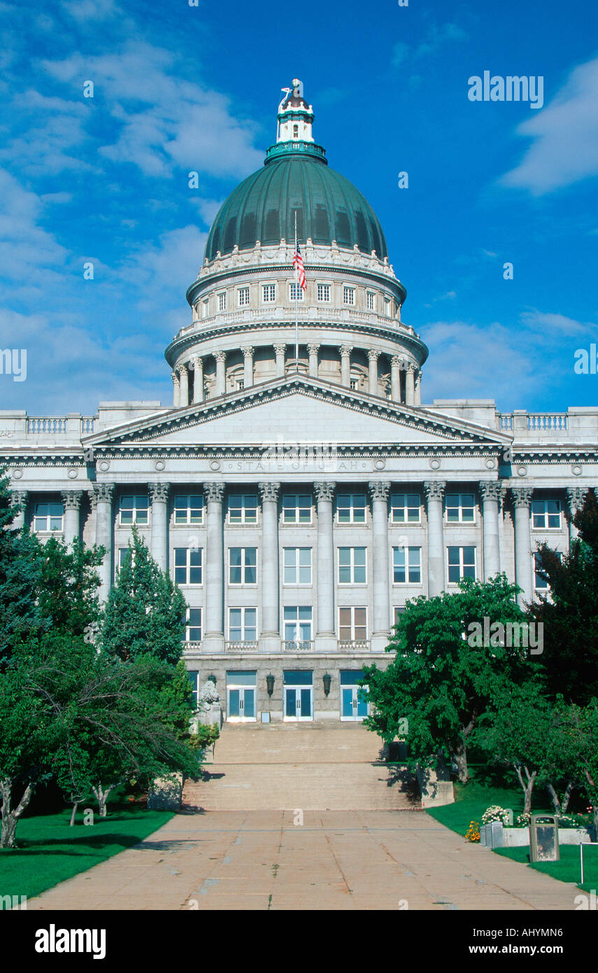 State Capitol of Utah Salt Lake City Stock Photo - Alamy