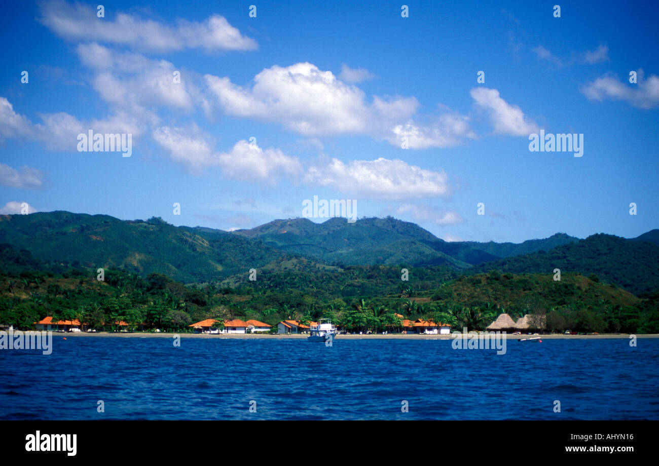 The beach at Playa Samara Nicoya Penisula Costa Rica Stock Photo - Alamy
