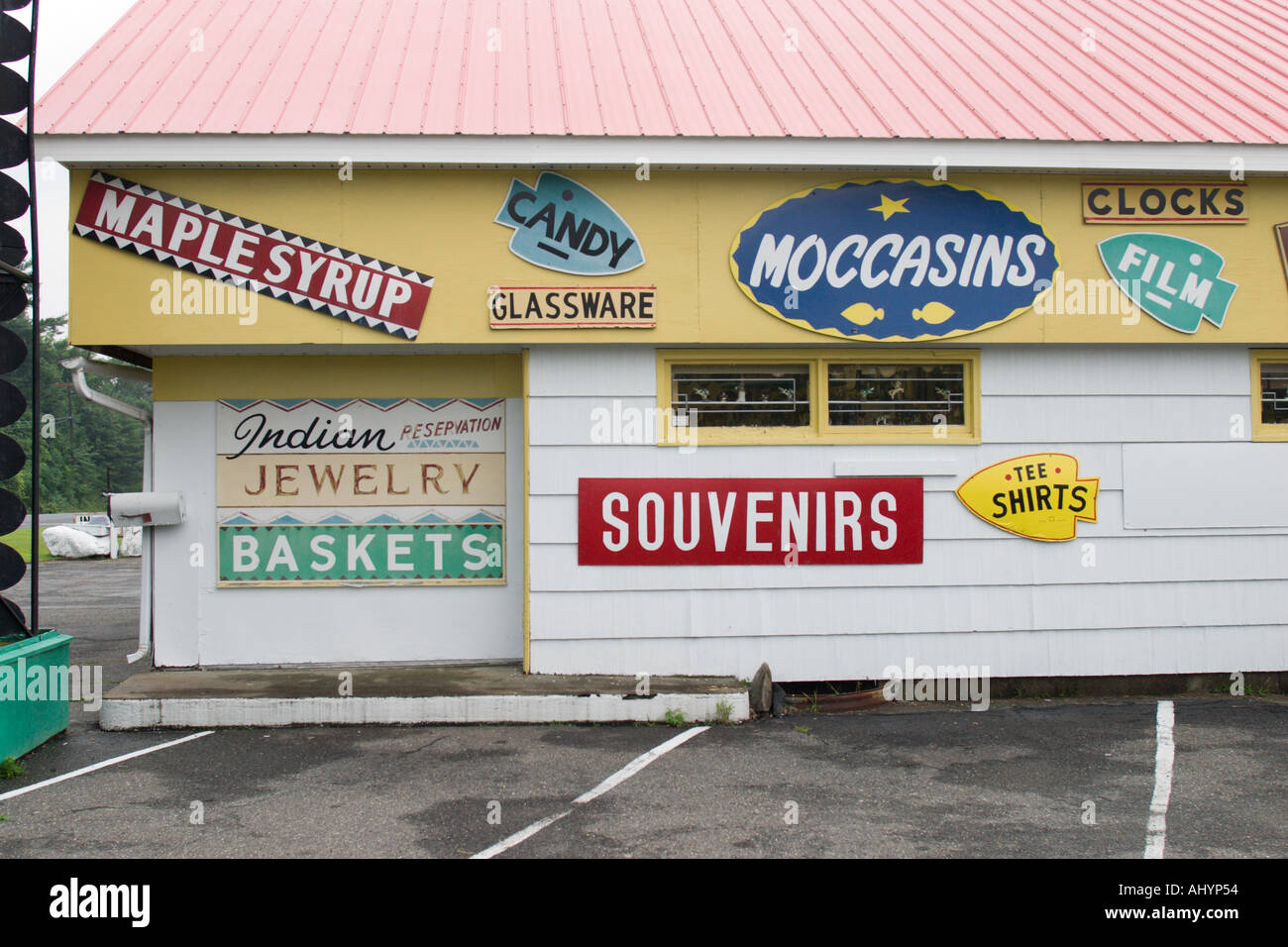 Indian Souvenir Shop Florida Massachusetts Stock Photo - Alamy
