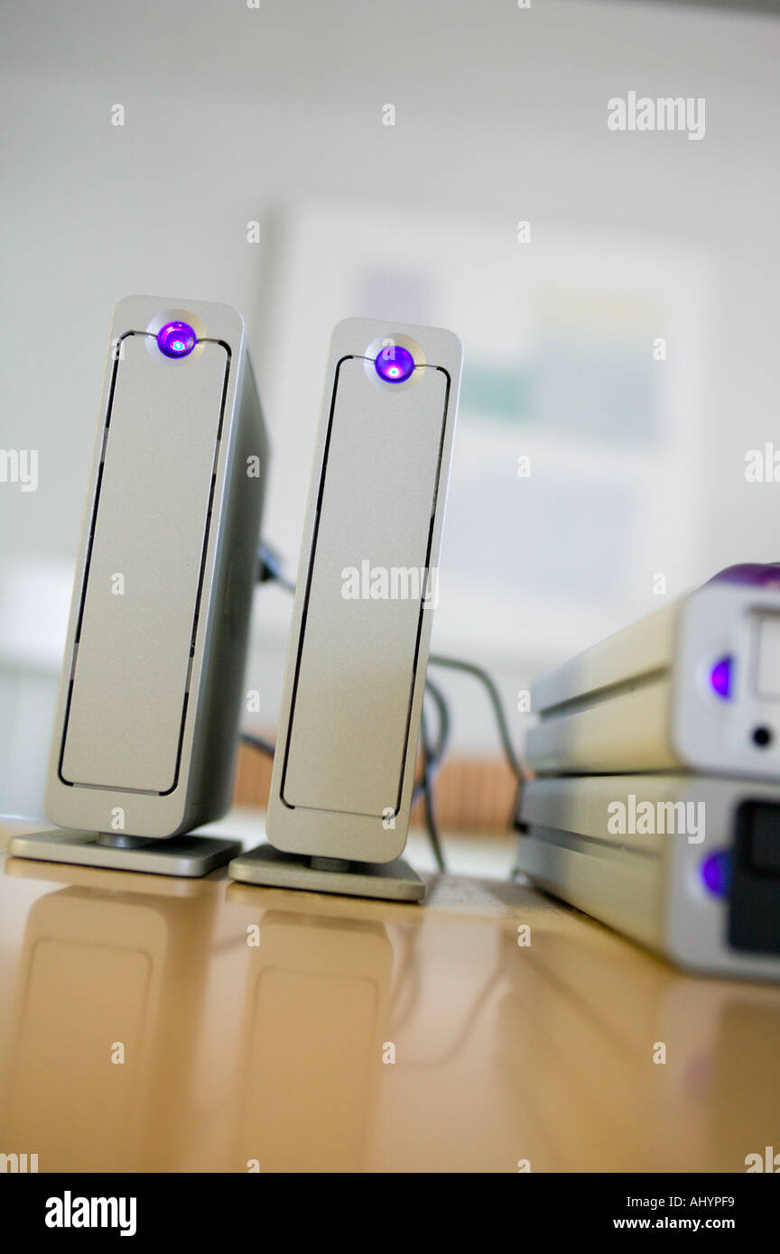 External Hard Drives for Computer Stock Photo - Alamy